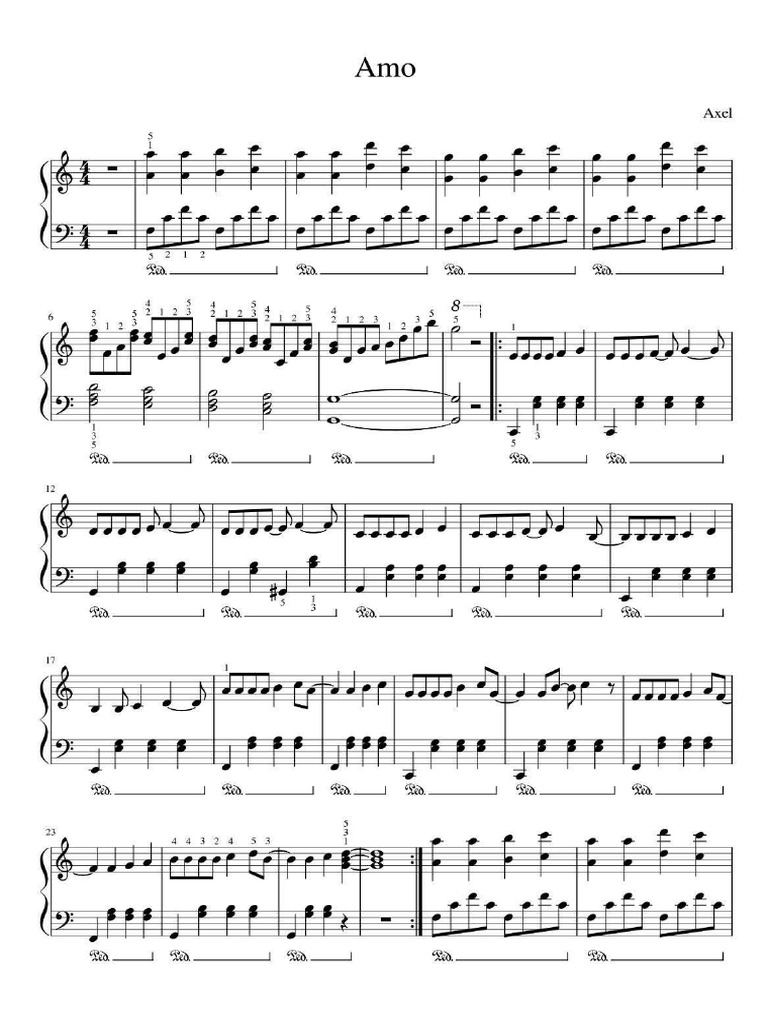 Amo - Axel | PDF