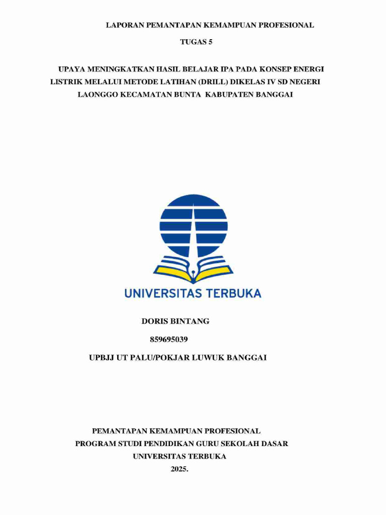 Tugas PKP5 Doris | PDF