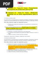 ? Semana 13 - Tema 01 Tarea - Aplicación Del Planteamiento de Preguntas Como Estrategia de ...