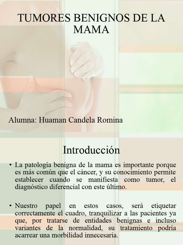 Tumores Benignos de Mama | PDF | Pecho | Cáncer de mama
