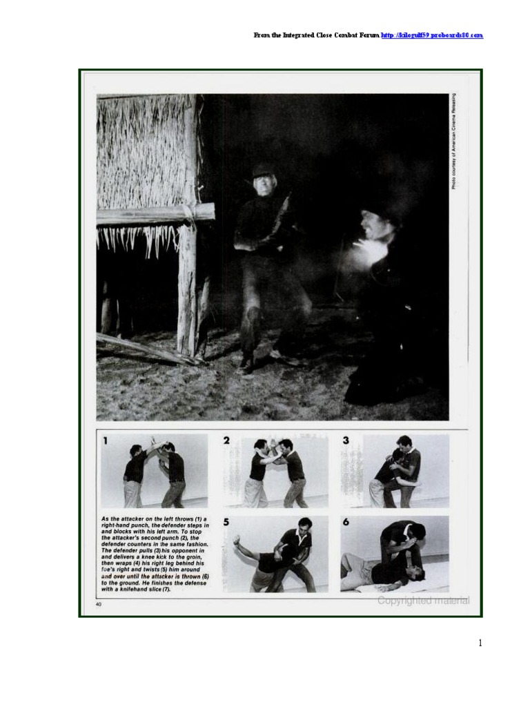 (1984) The Deadly Art of Defendu Combat For Commandos - Mathew Temkin ...