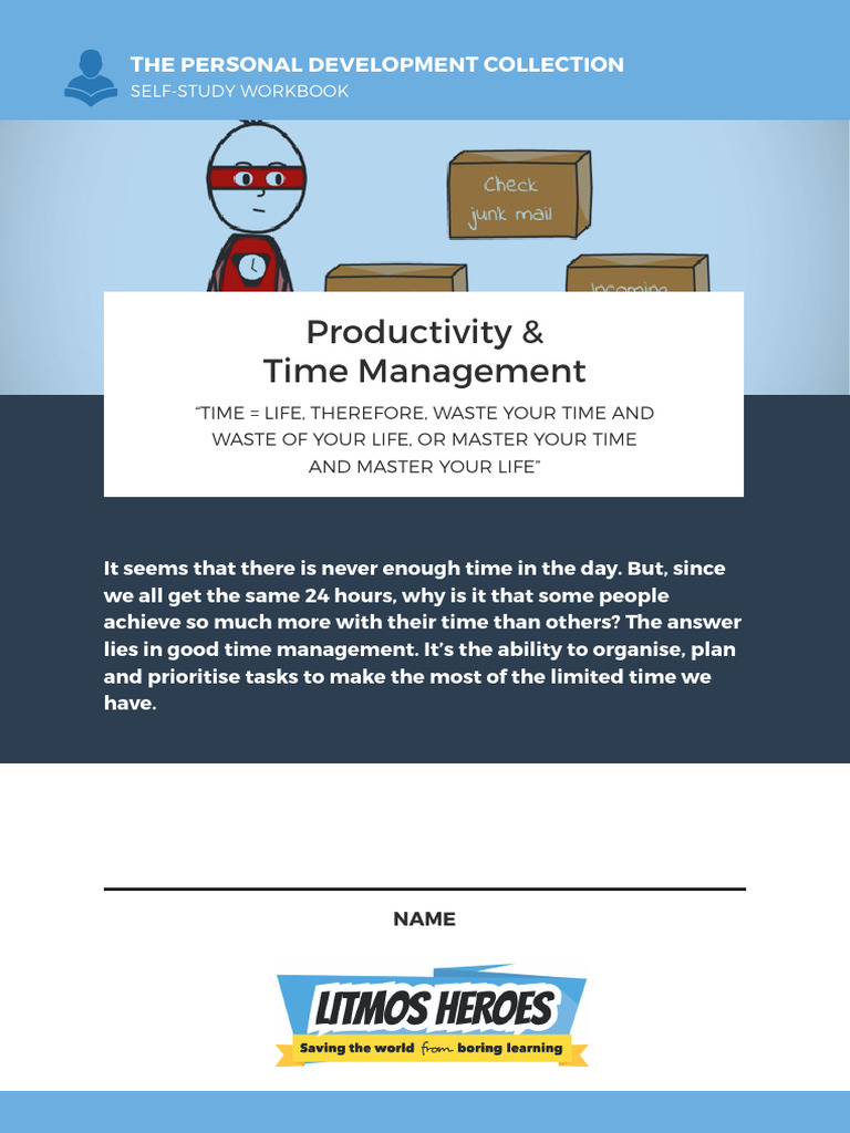 Productivity and Time Management Workbook | PDF | Time Management ...