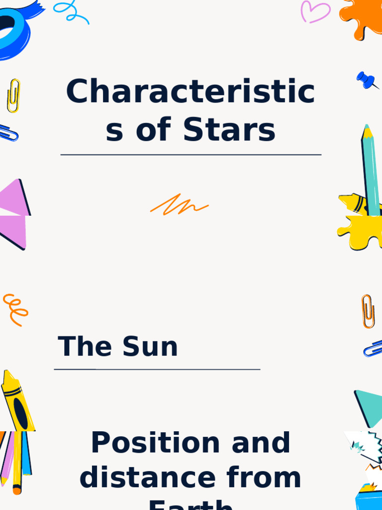 Key Characteristics of Stars | PDF | Stars | Apparent Magnitude