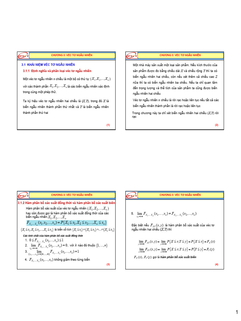 LTXS Chương 3 | PDF