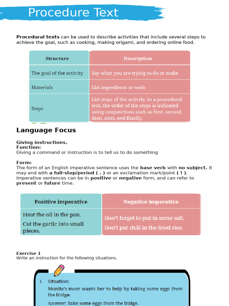 Understanding Procedure Texts for Cooking | PDF | Foods | Cuisine