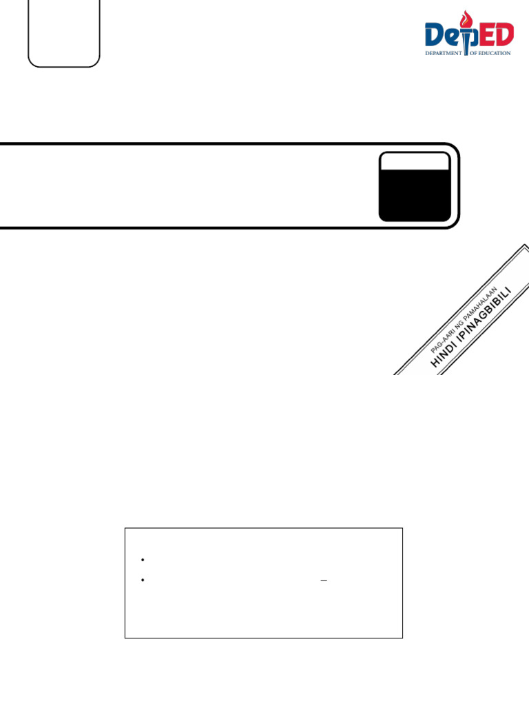 Q1 - LE - Araling Panlipunan 4 - Lesson 1 - Week 1 | PDF