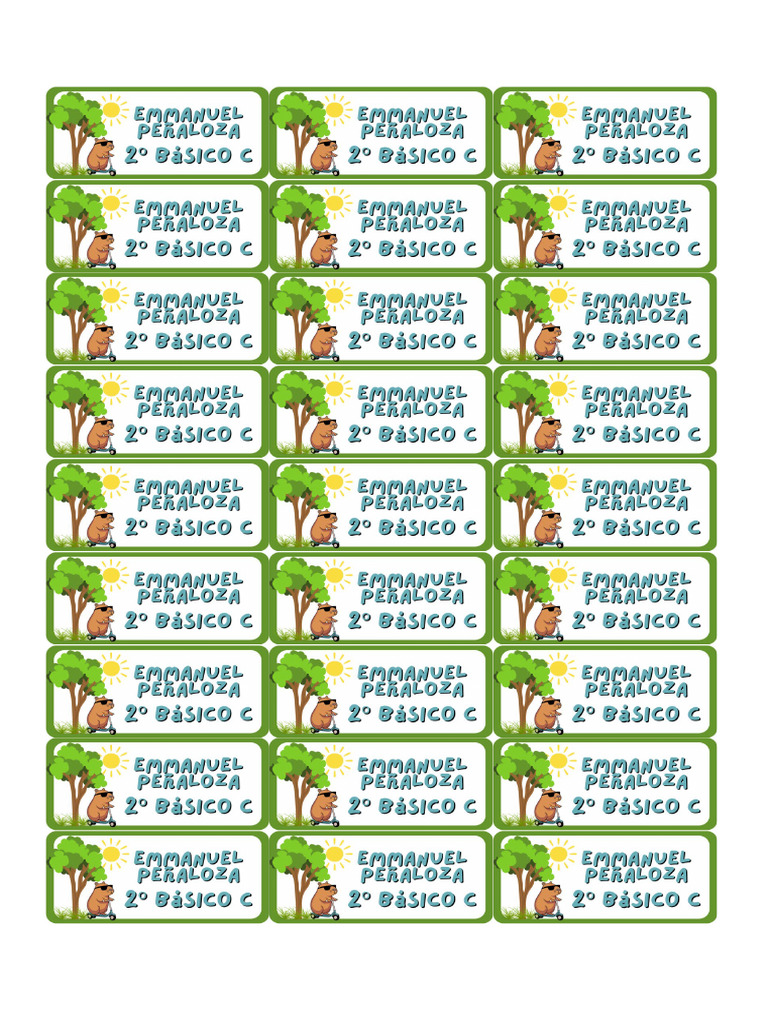 Sticker Emma | PDF