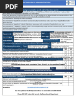 Health Screening Application Form Malta | PDF | Tuberculosis ...