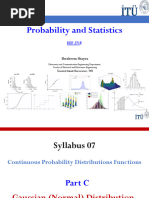 Gaussian Functions Integral Table | PDF | Normal Distribution | Integral