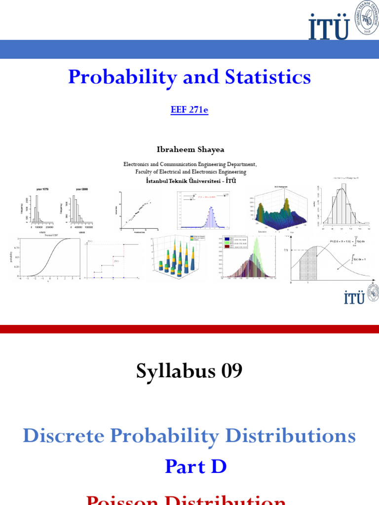 Lect - 09 D Poisson Distribution | PDF | Probability Distribution ...