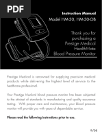 Microlife BP Monitor Error 3 Guide | PDF | Blood Pressure | Medical ...