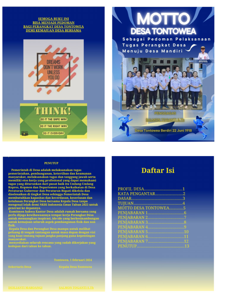 Print Buku Motto | PDF