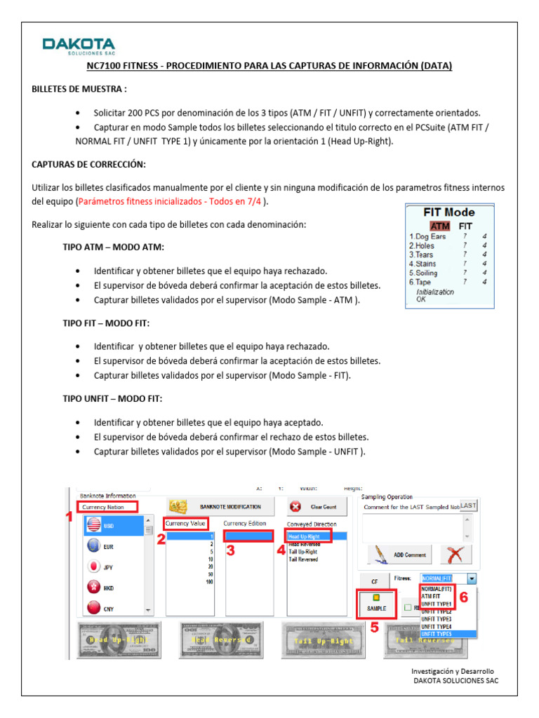 Nc7100 Fitness Toma de Data | PDF