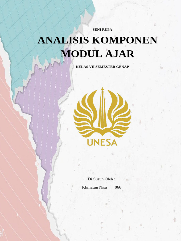 Analisis Komponen Modul Ajar | PDF