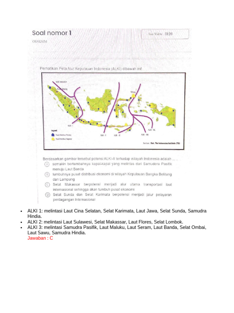 Rute ALKI di Laut Asia Tenggara | PDF