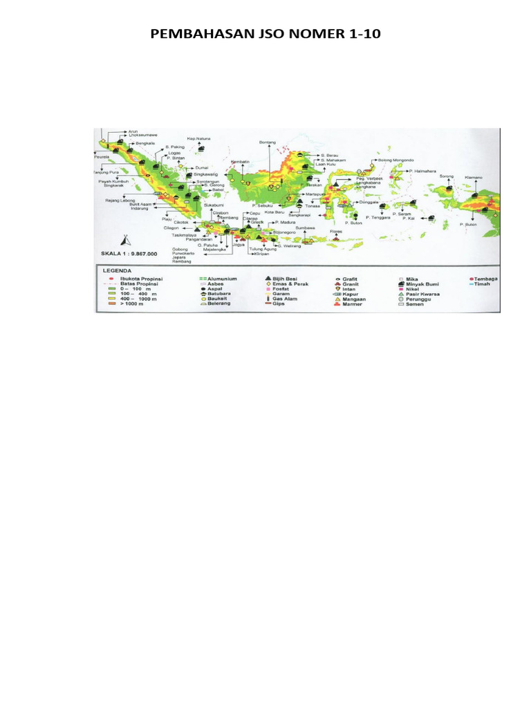 Pembahasan JSO: SDA dan Ekonomi Kreatif | PDF