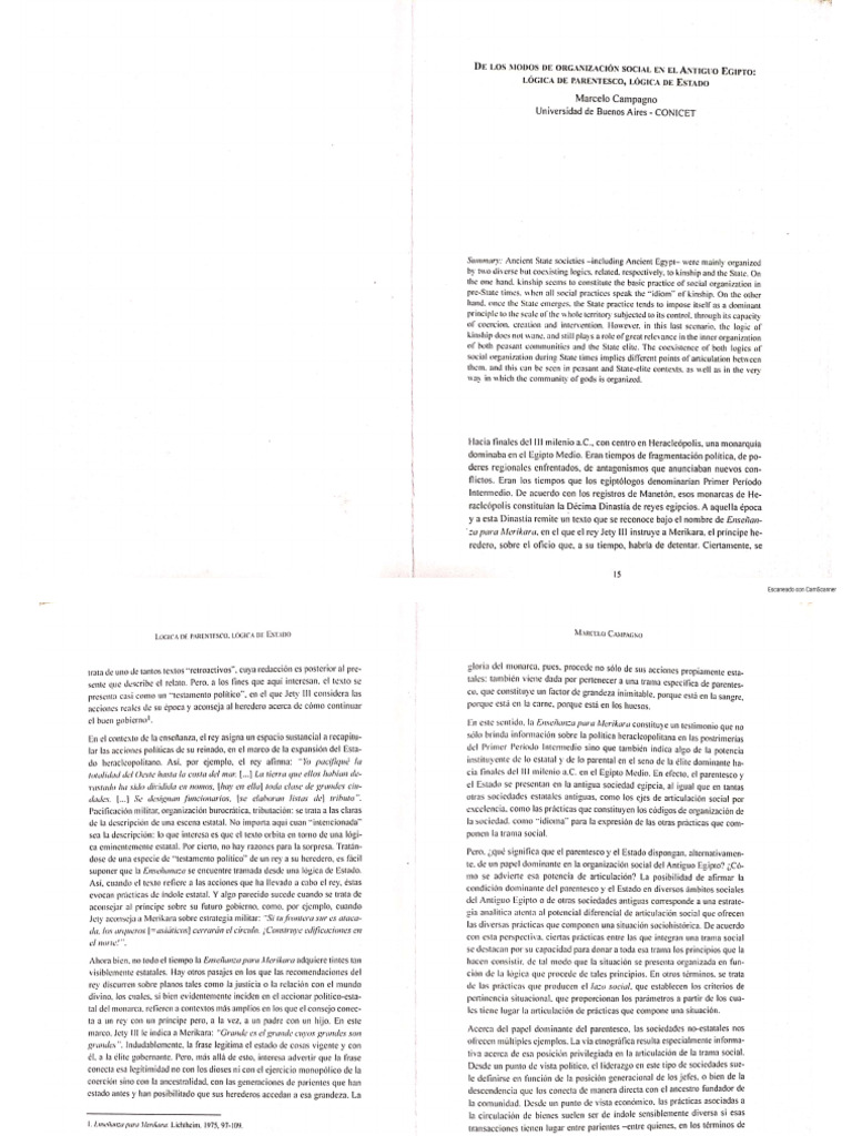 Campagno EgiptoAntiguo | PDF