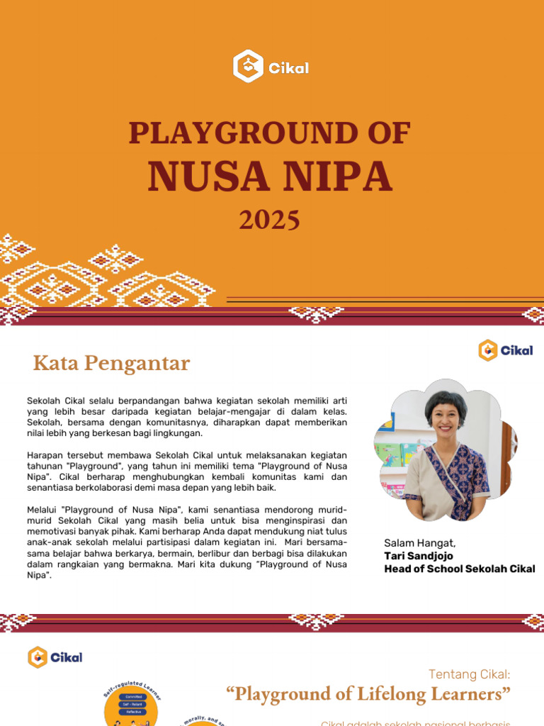 Cikal Surabaya - Proposal Playground of Nusa Nipa | PDF