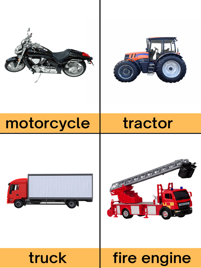 Vehicle Flashcards | PDF