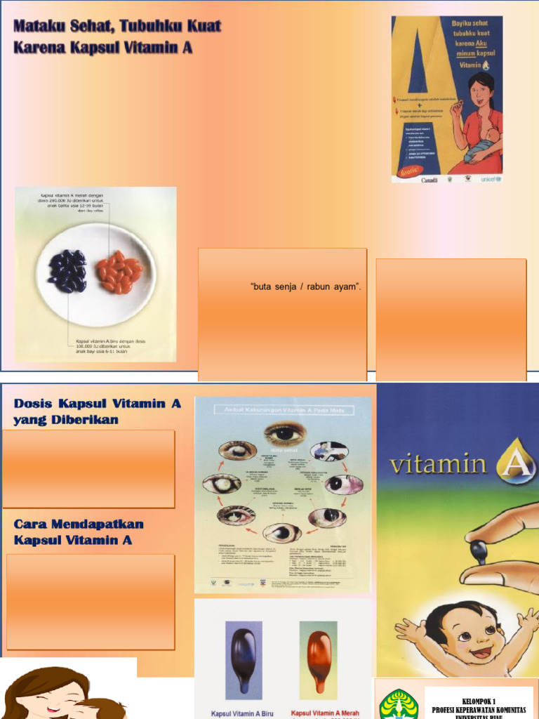 Pentingnya Kapsul Vitamin A Merah-Biru | PDF