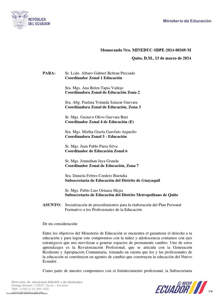 Mineduc Sdpe 2024 00269 M | PDF