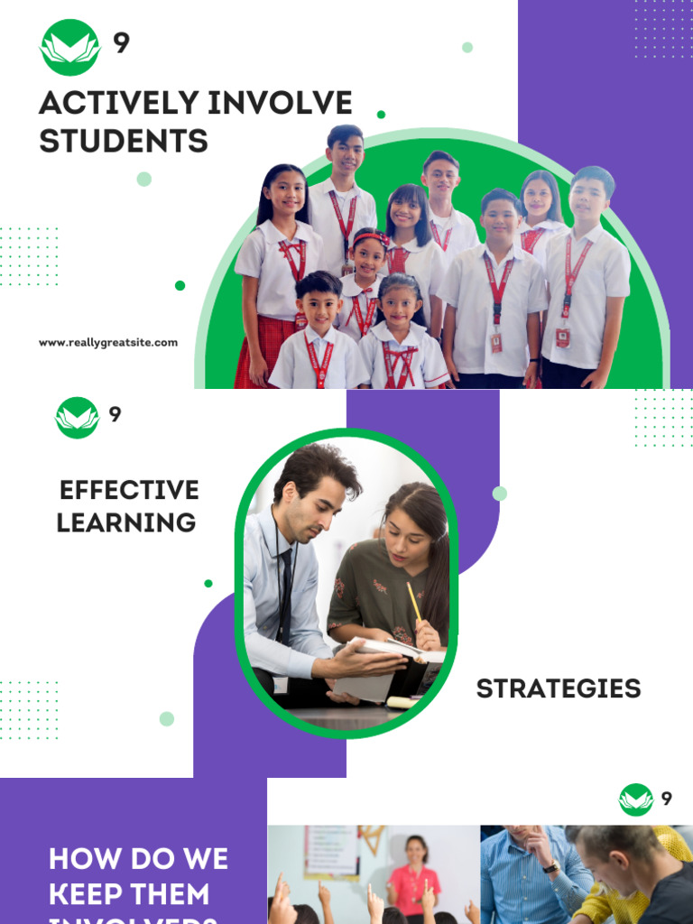 Actively Involve Students | PDF