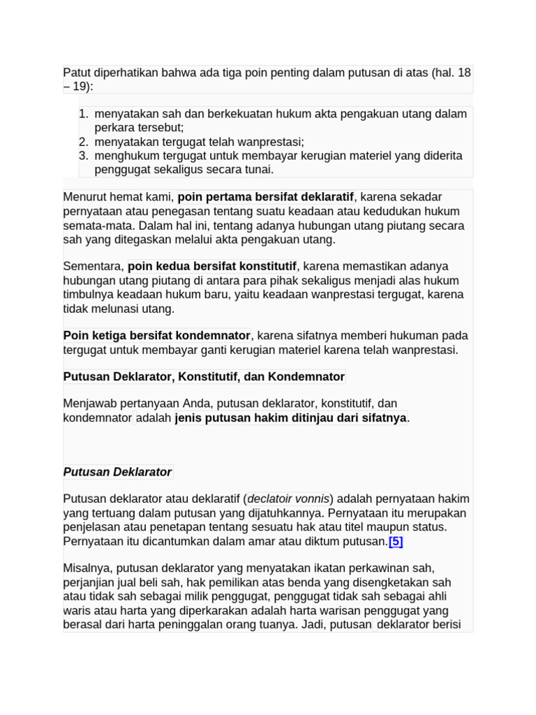 Makna Putusan | PDF