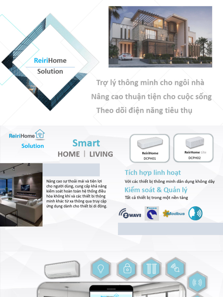 Daikin - Reiri Smarthome Solution - HUY (Vie) | PDF