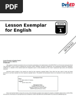 English 5 DLL Matatag - q1 - w1 | PDF | Plot (Narrative) | Narrative