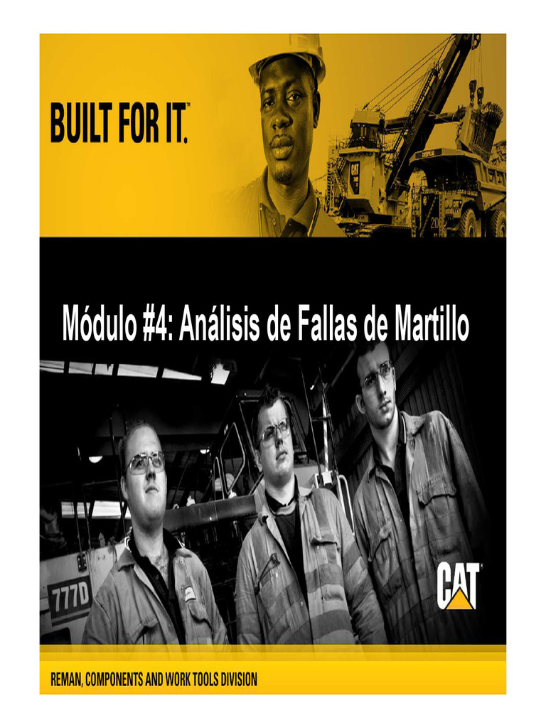 Modulo 6 Fallas de Martillo | PDF | Fatiga (material) | Martillo