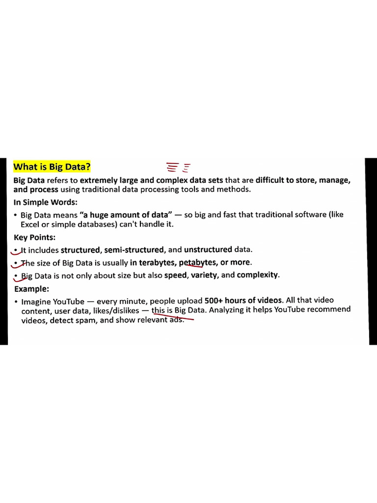 Big Data Unit-1 | PDF