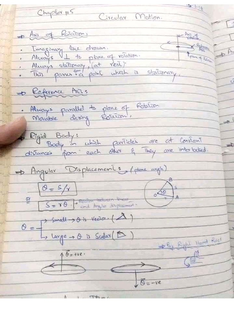 Ch#5 Circular Motion by Sir Izhar PDF | PDF