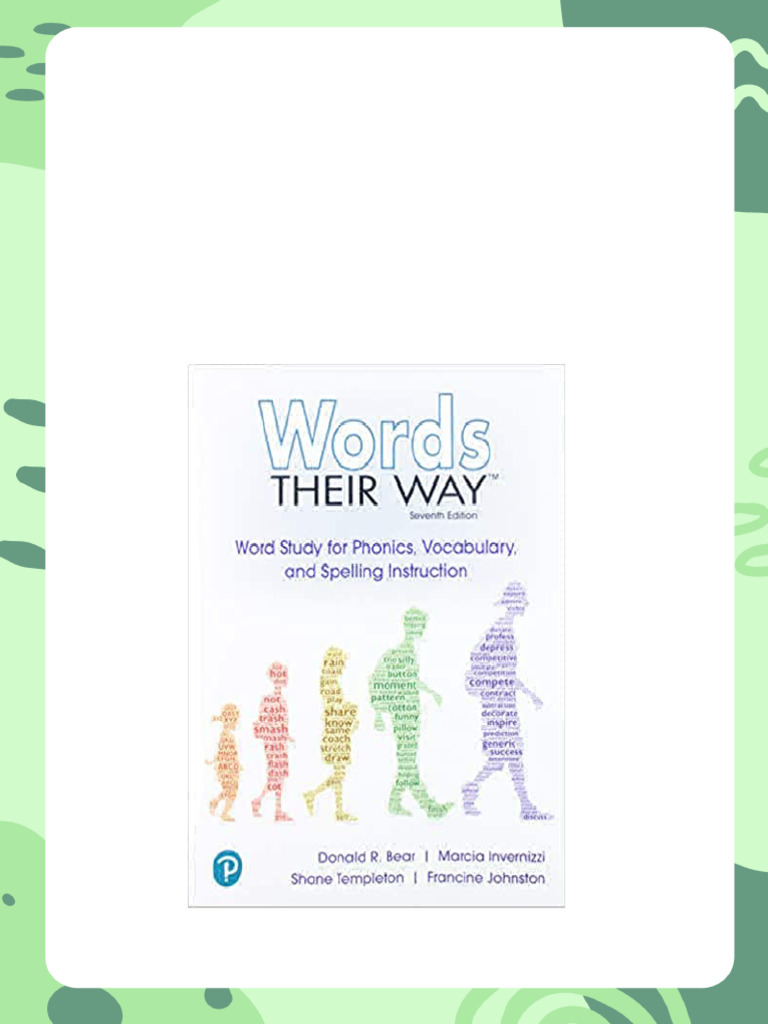 (Ebook PDF) Words Their Way: Word Study For Phonics, Vocabulary and ...