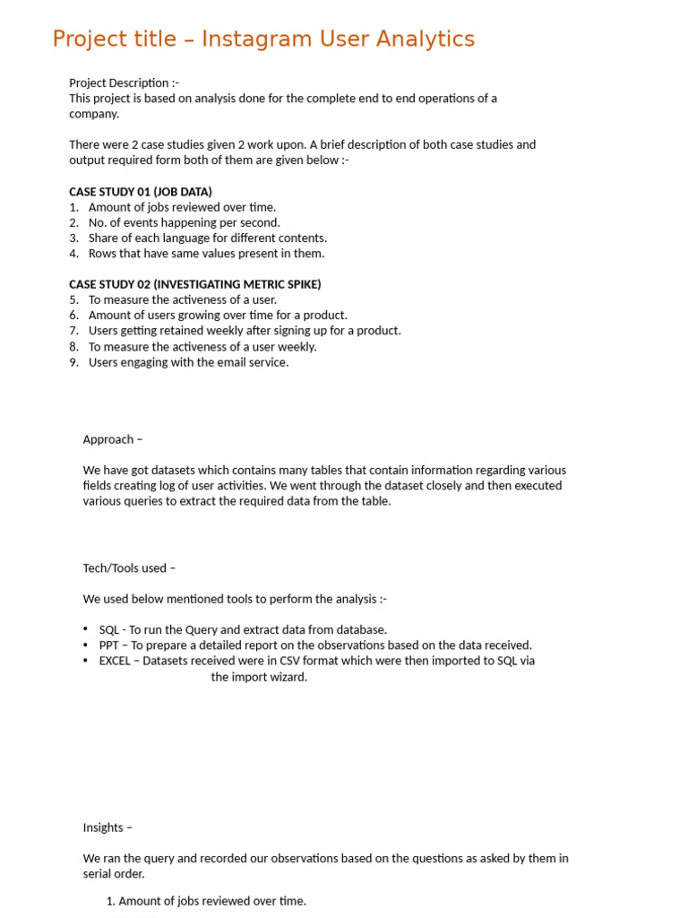Ass 03 - Operation & Metric Analytics | PDF