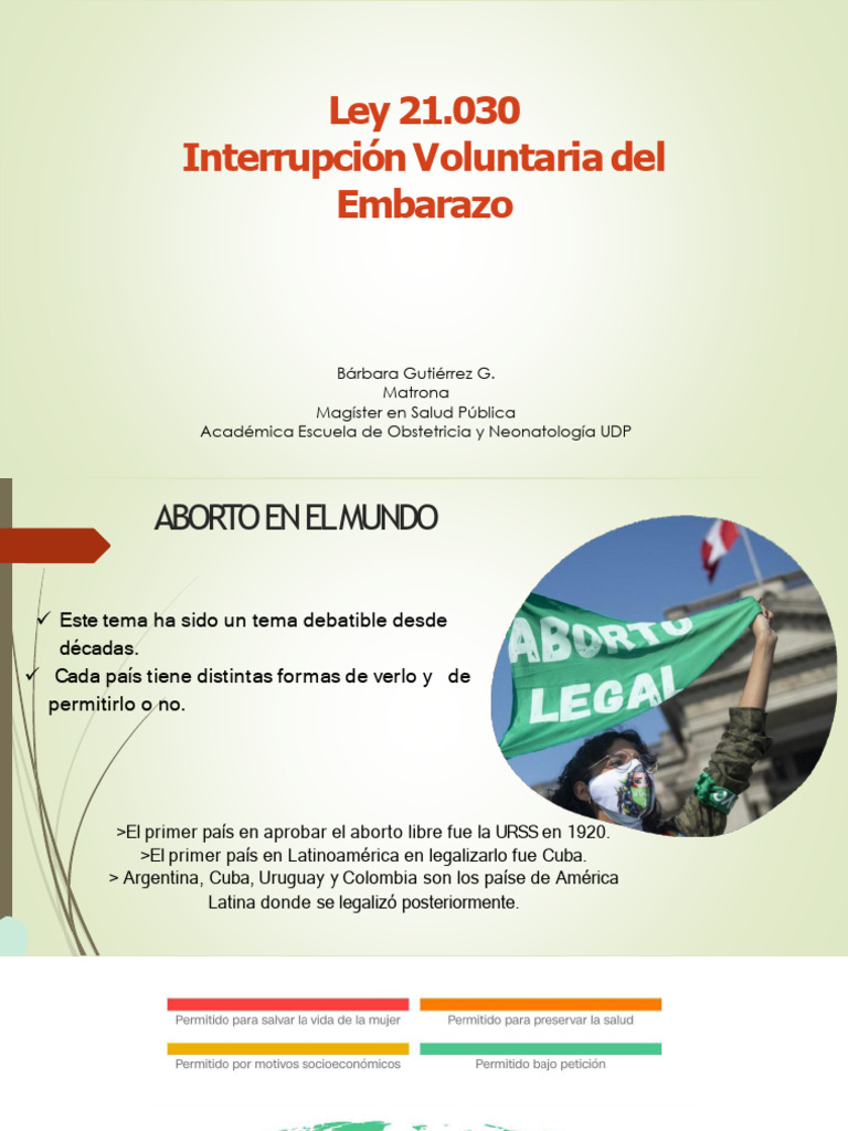 Clase 1.-Metodos de Interrupción Del Embarazo | PDF | Aborto | Objetor de conciencia