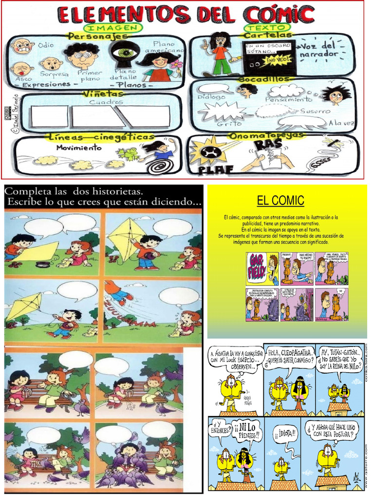 Elementos Del Comic | PDF
