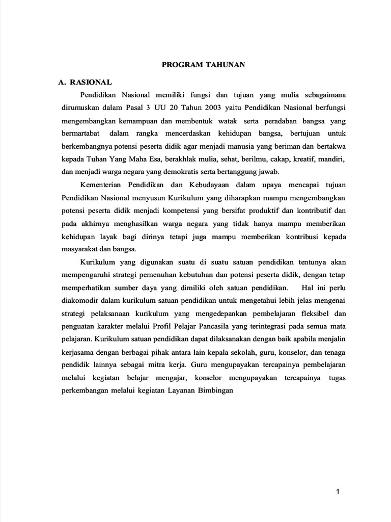 PDF Program BK SMP Merdeka Belajar Compress | PDF