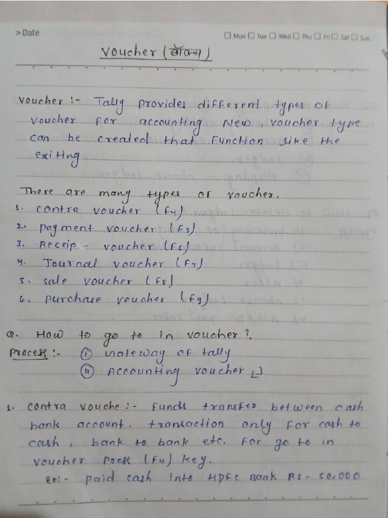 Voucher + Inventory PDF | PDF