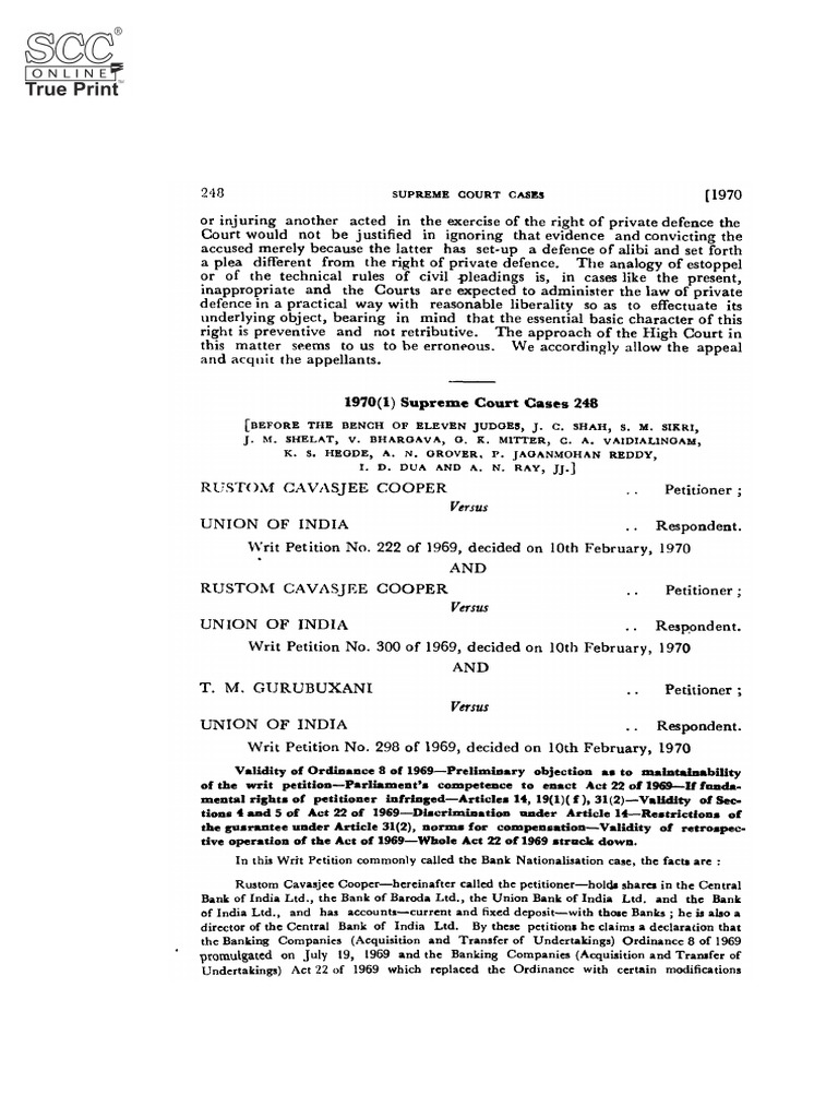 Modak Judgment Analysis (2008) | PDF | Supreme Court Of The United ...