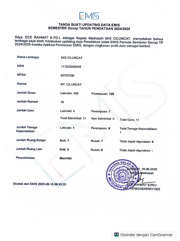 BAP 2024 2025 Genap 111232030045 | PDF