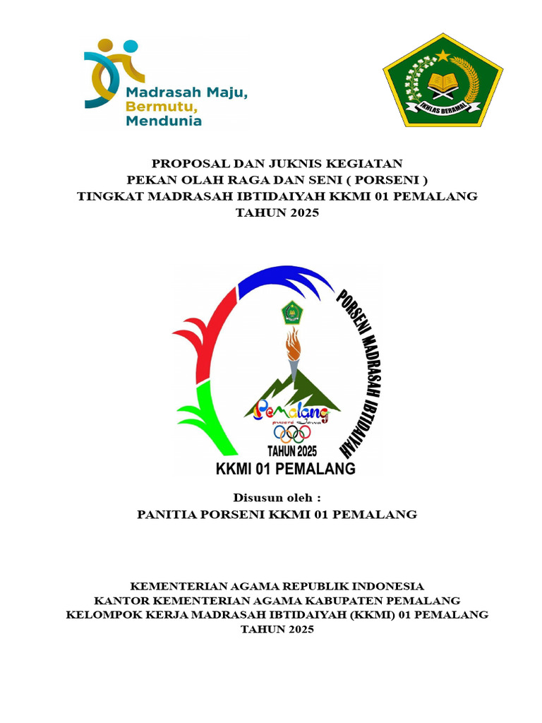 Revisi Proposal Dan Juknis Porseni Tingkat Kkmi 01 Tahun 2025 | PDF