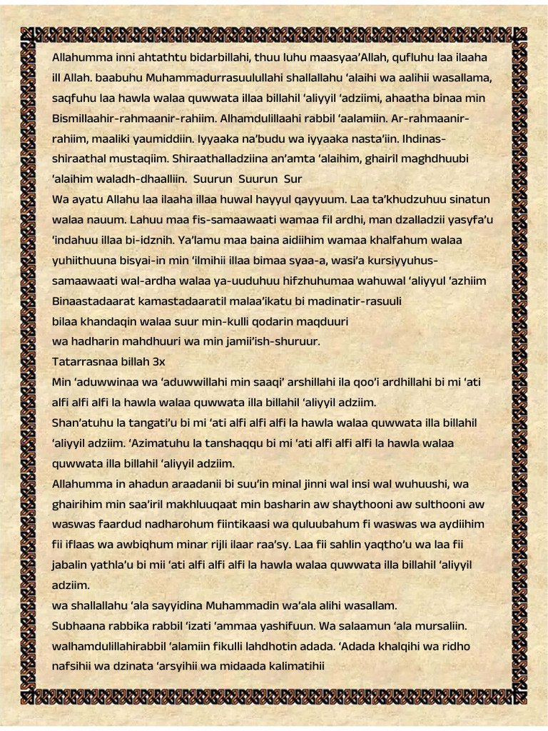 Template As Sakran | PDF