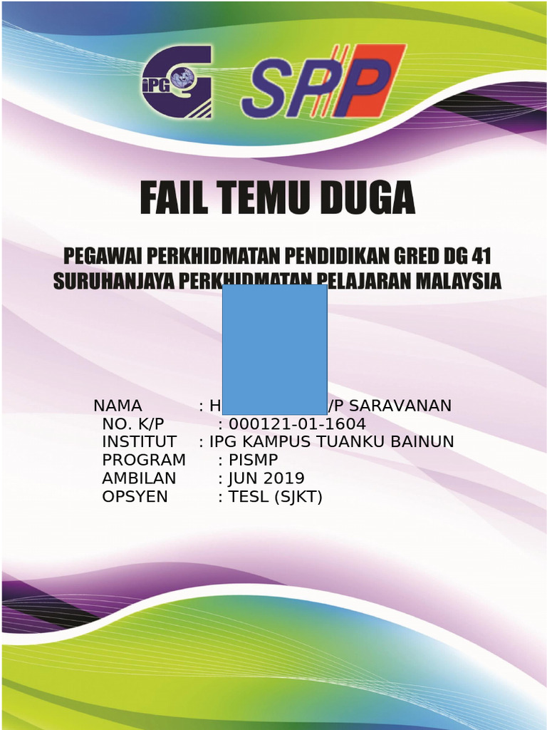 Muka Depan Fail | PDF