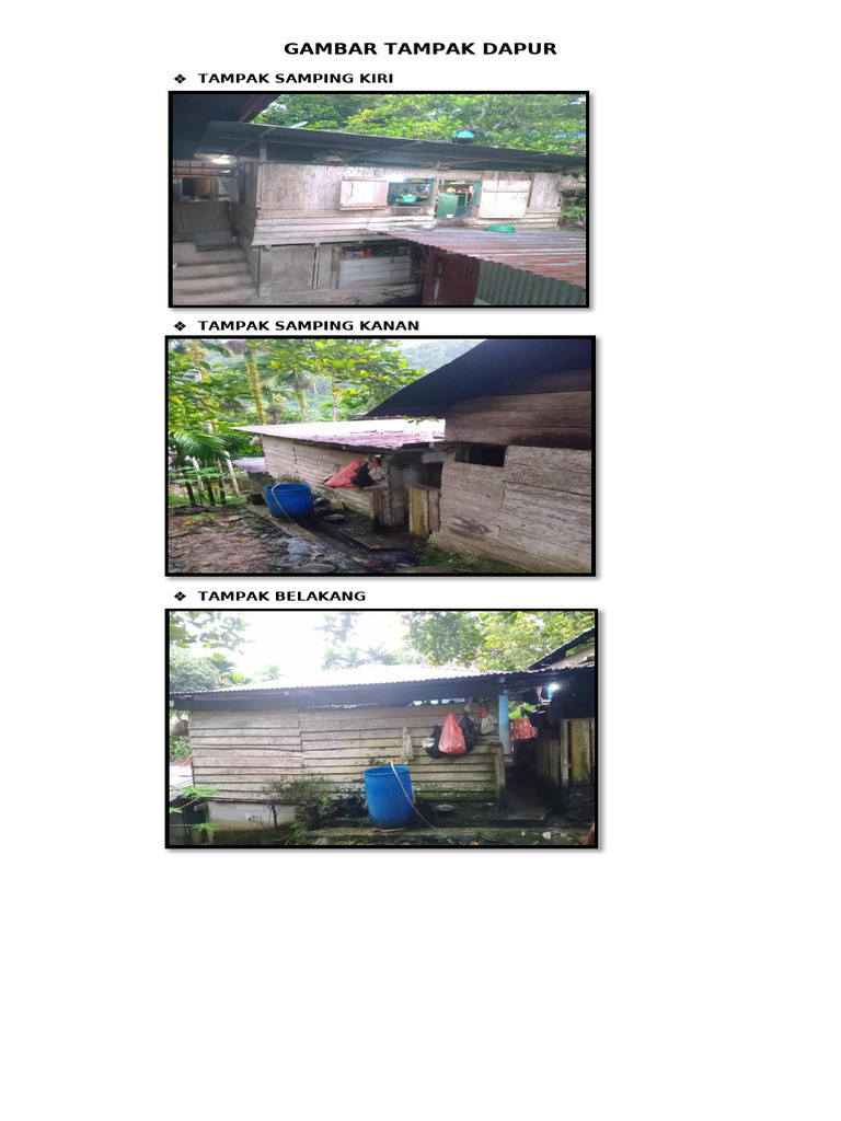 Gambar Tampak Dapur | PDF