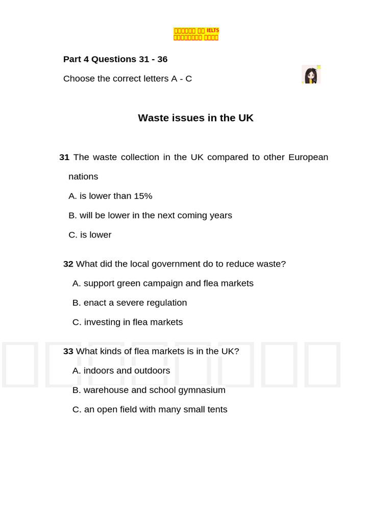 Waste Issues in The UK | PDF