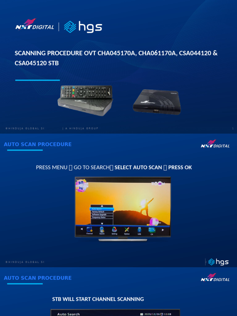 OVT Auto Scan Procedure Guide | PDF