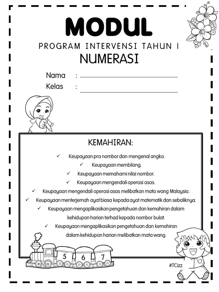 Modul Program Intervensi Tahun 1 - Numerasi Edited | PDF