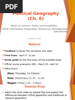 Ap Hug HW Aaron | PDF | International Relations | Political Science