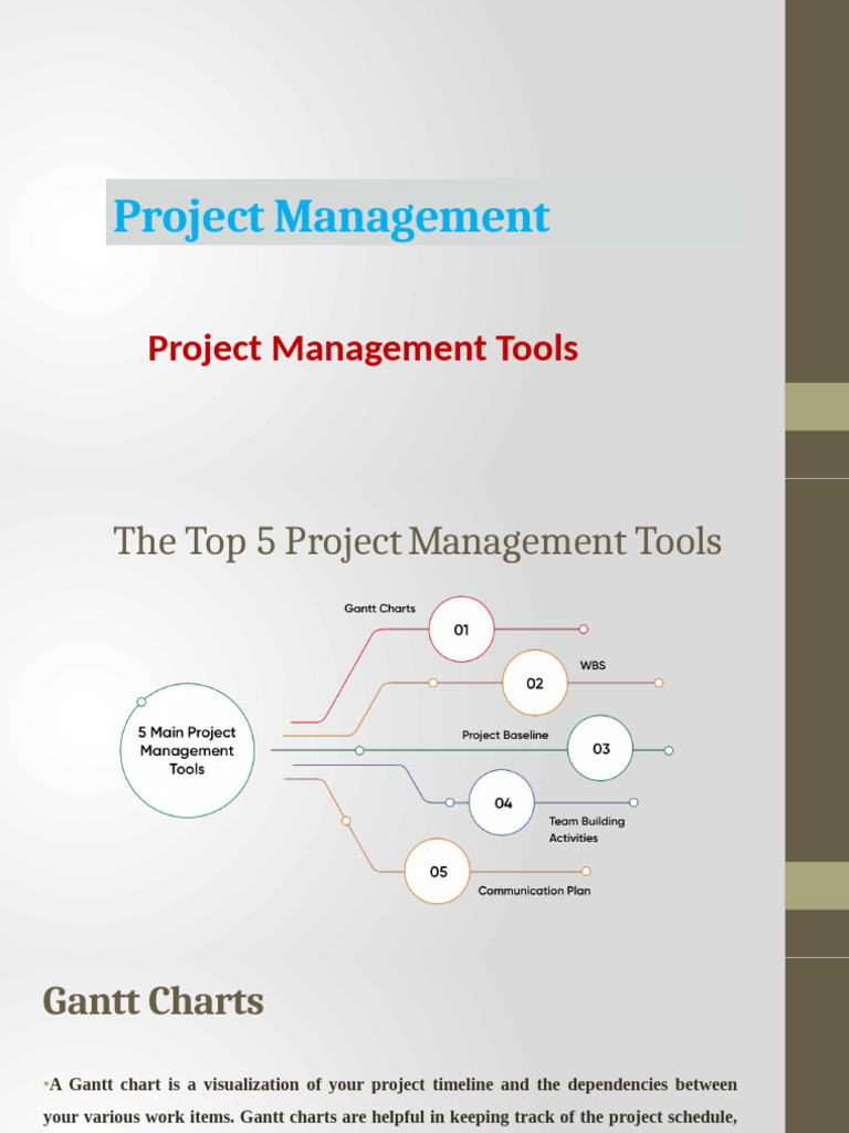 Chapter-3 (Project Management Tools) | PDF | Project Management | Business