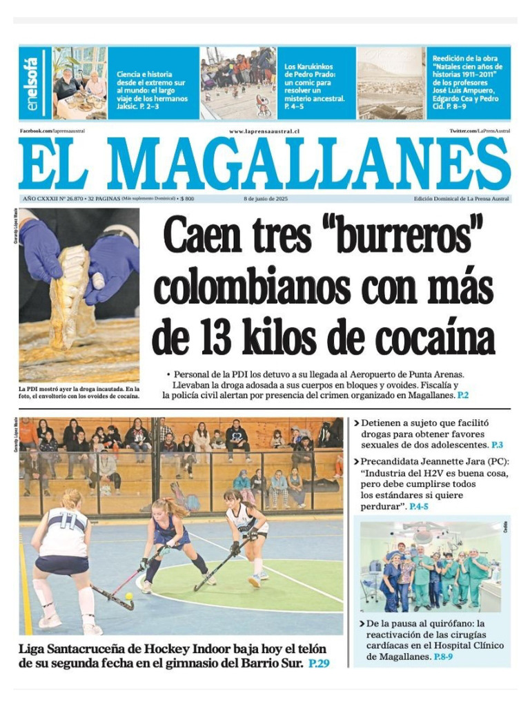 El Magallanes Domingo 09-06-2025 | PDF